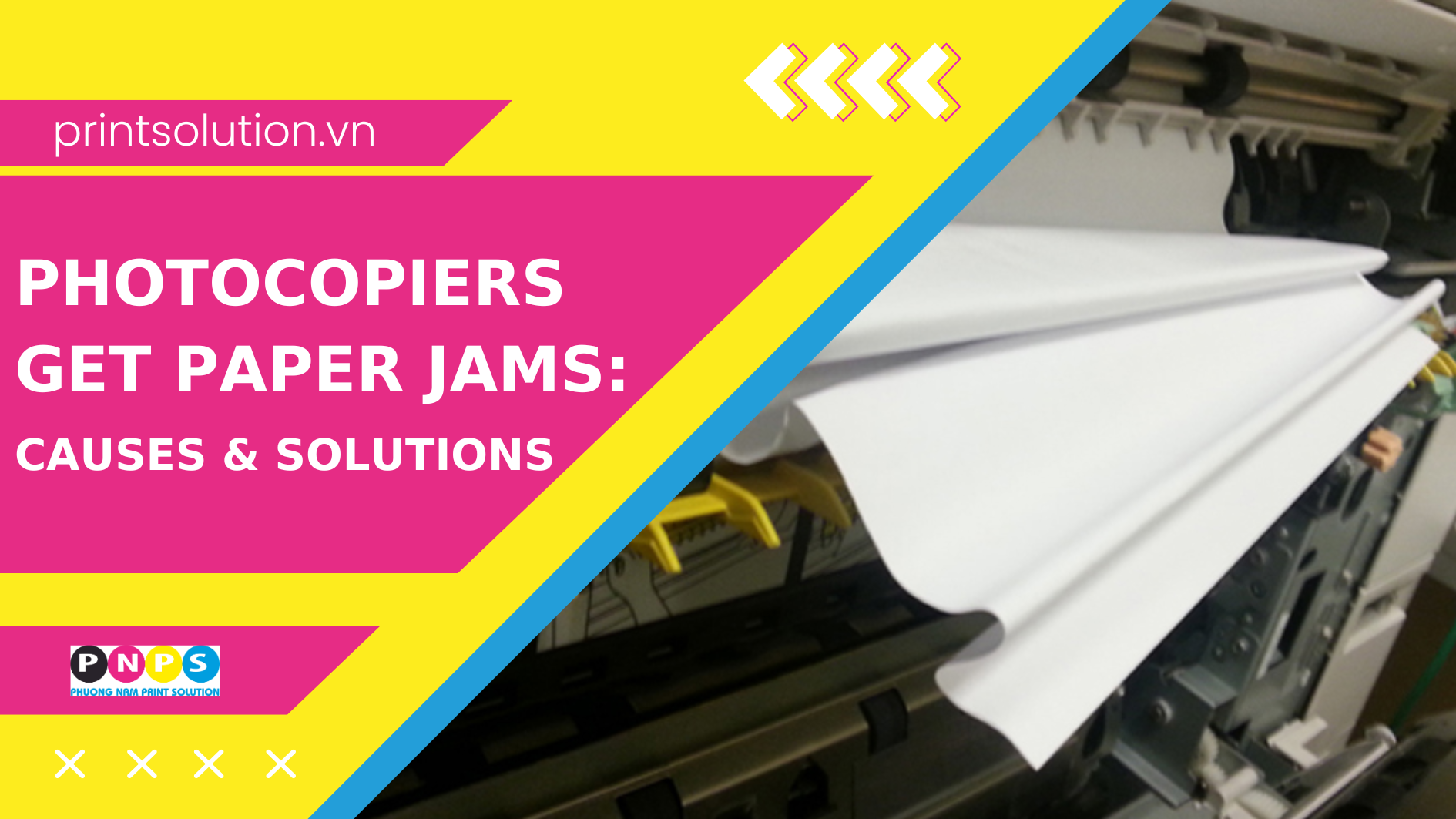 PHOTOCOPIERS GET PAPER JAMS: CAUSES AND SOLUTIONS
